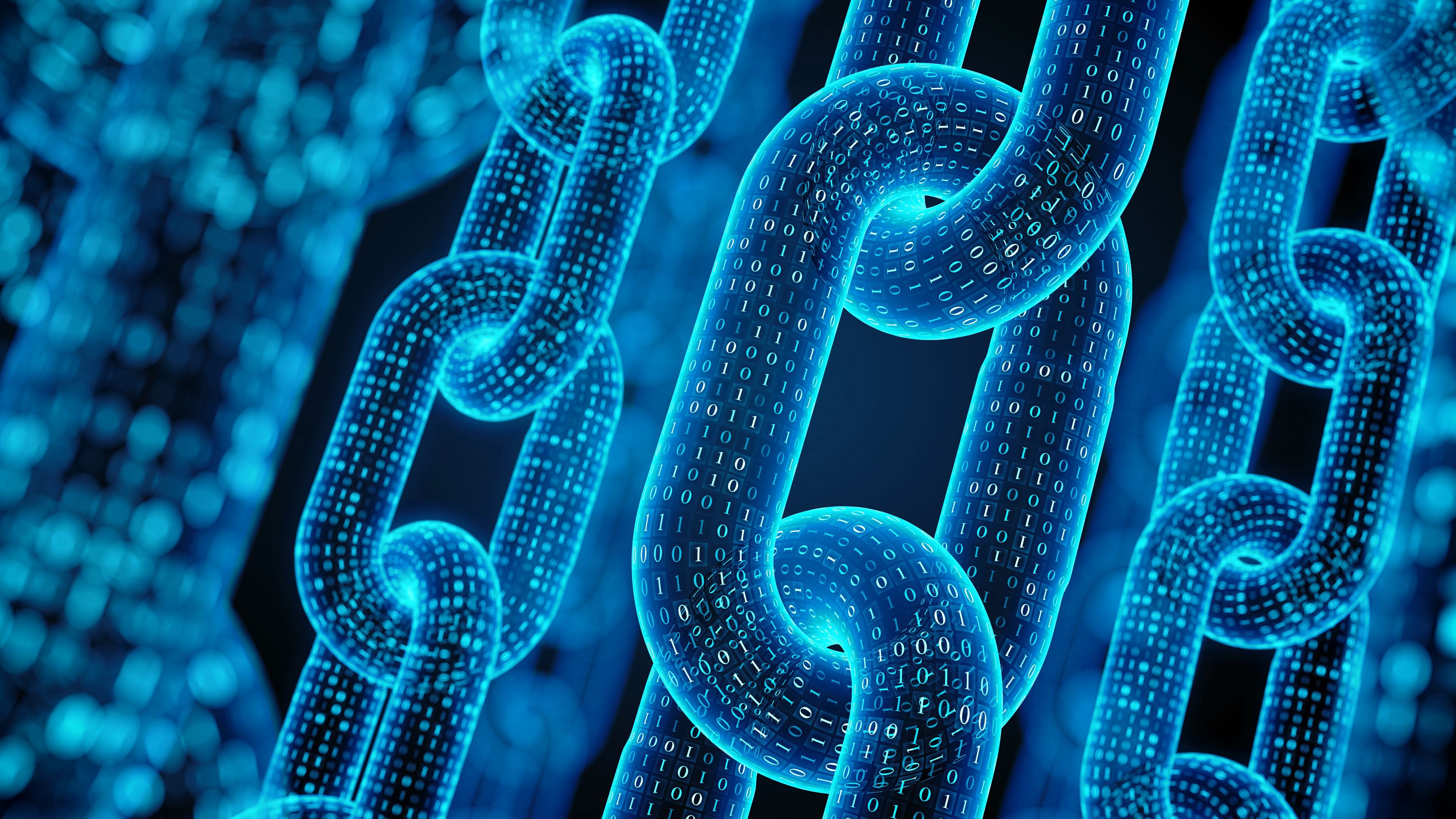 Chain matrix numbers 4k wallpaper | 4kw