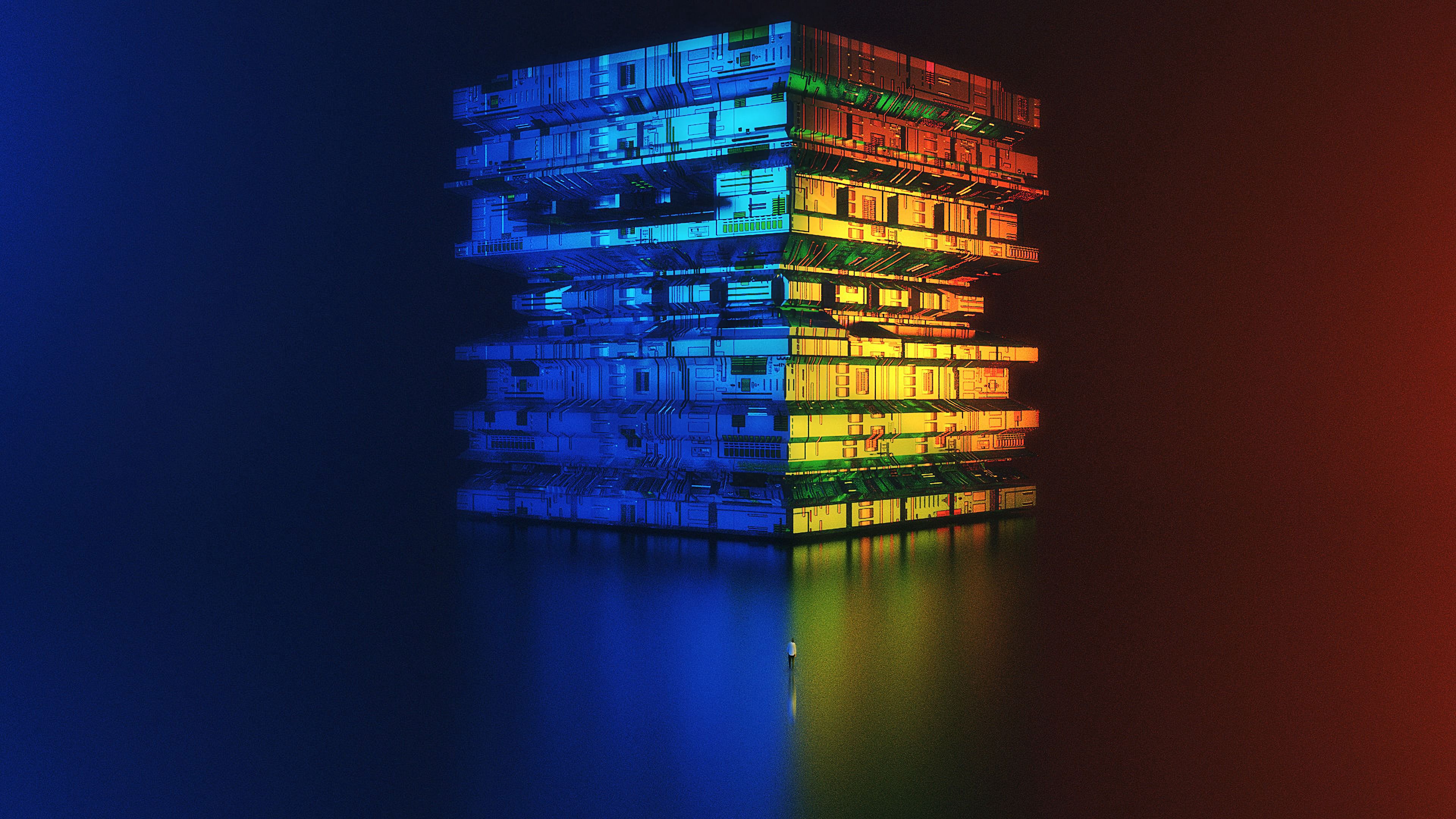 Technology chips circuit 4k wallpaper | 4kw