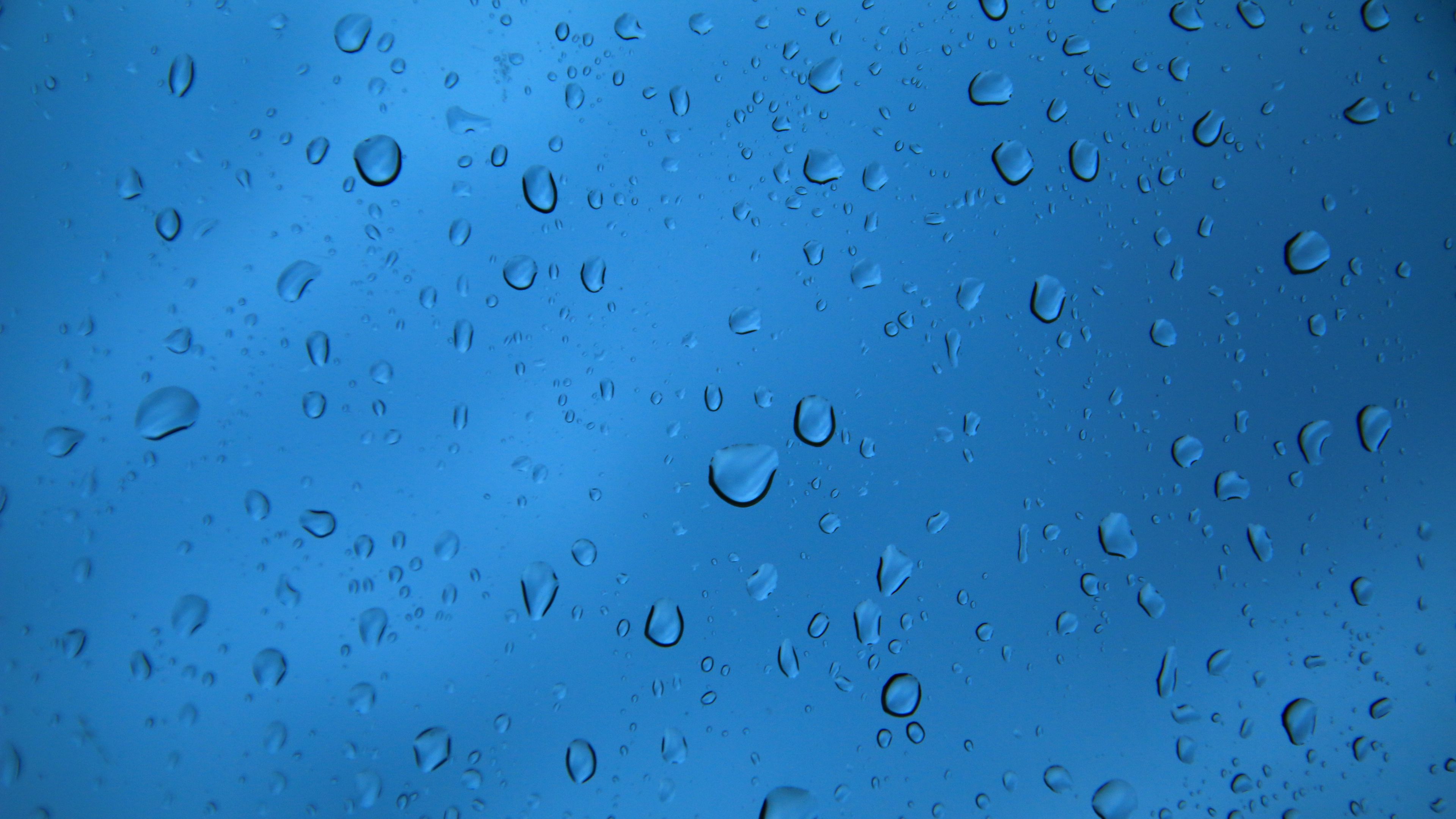 Drops rain surface texture 4k wallpaper | 4kw