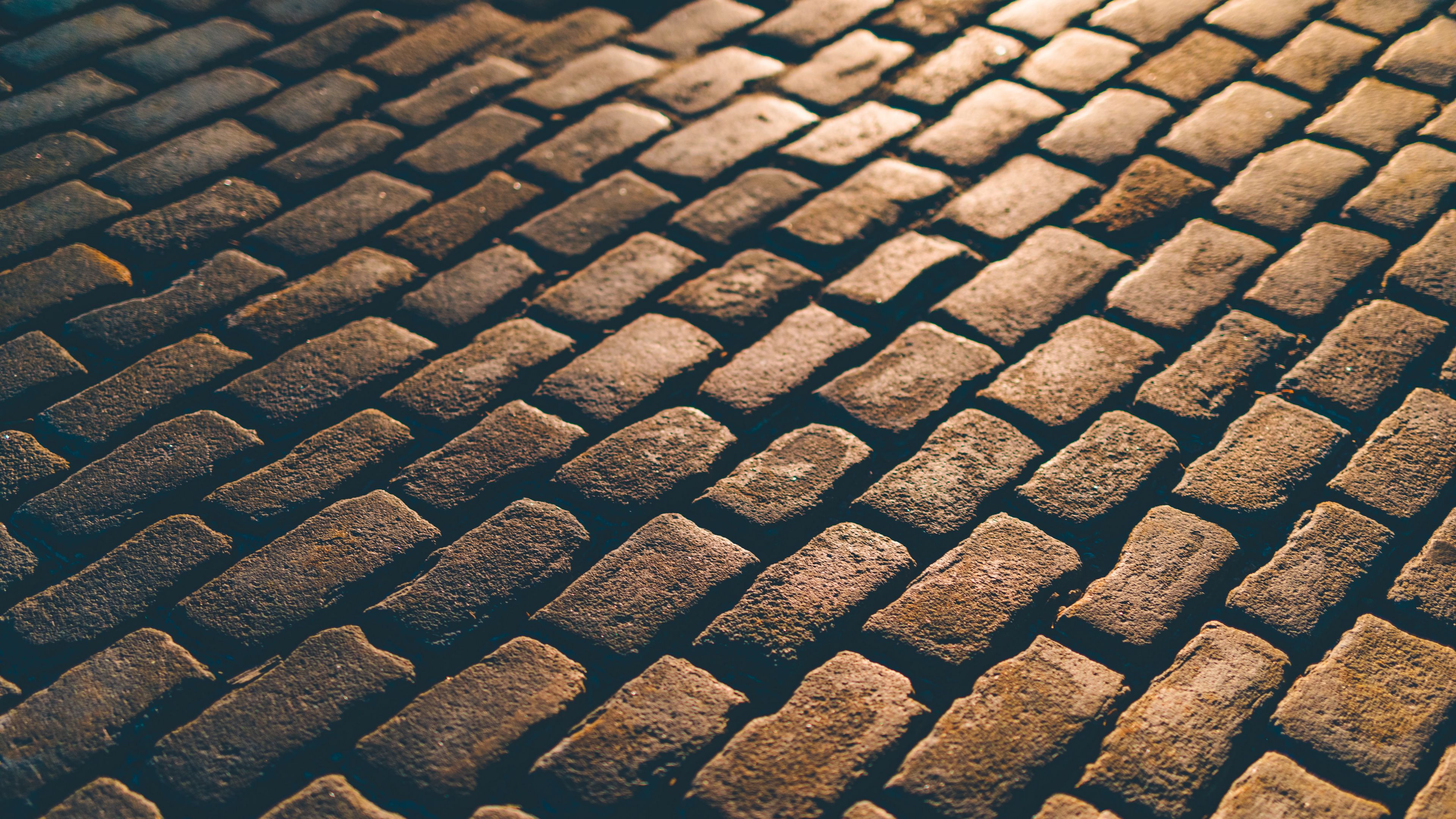 Stone bricks road 4k wallpaper | 4kw