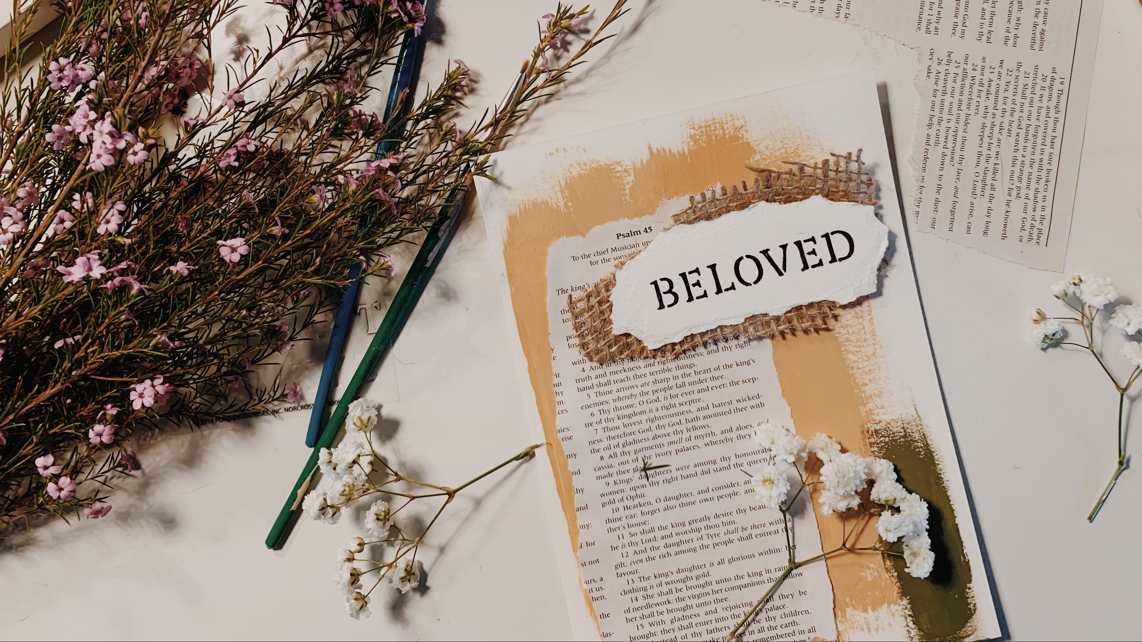 Beloved word inscription 4k wallpaper | 4kw