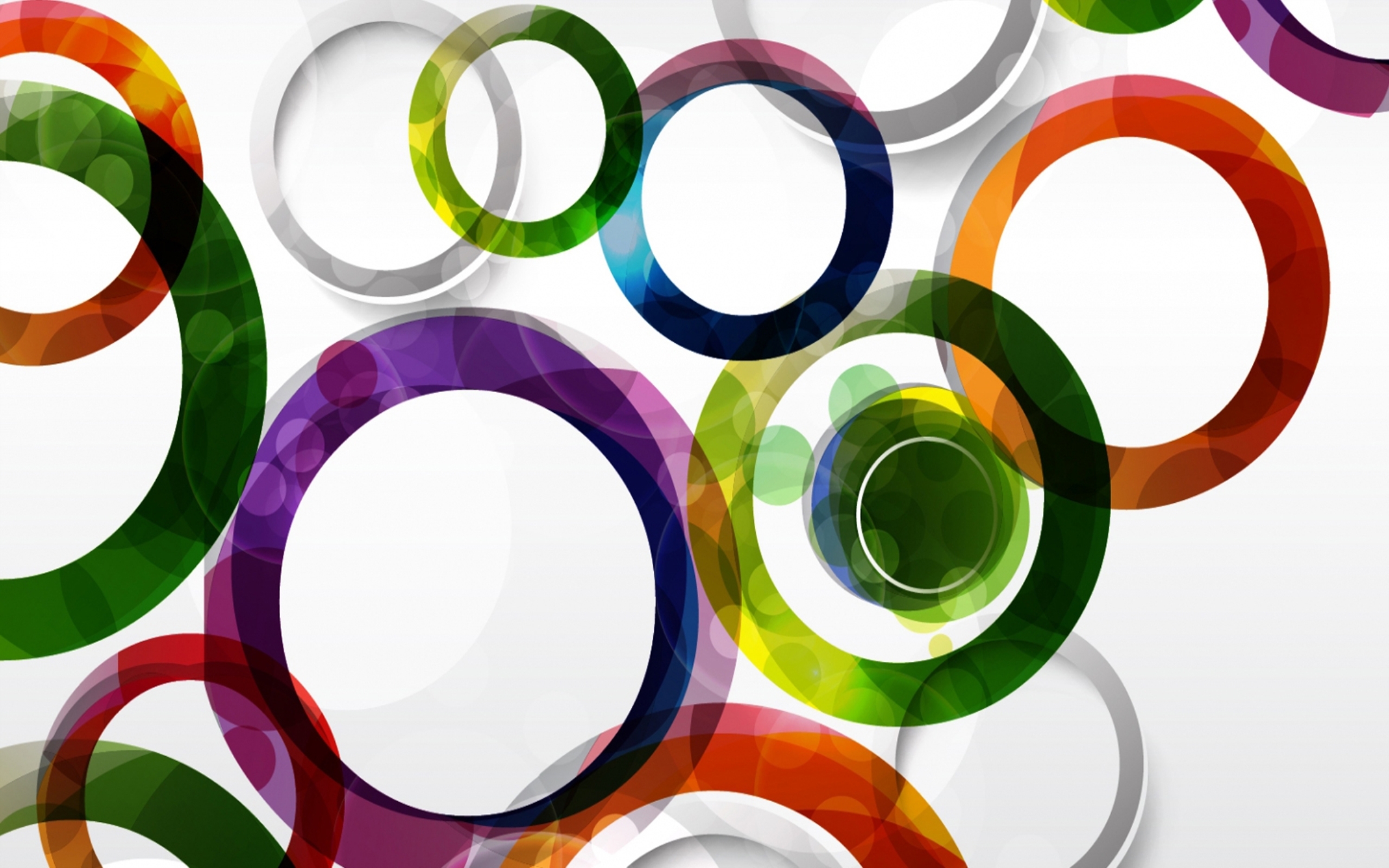 Abstract Rings 2k wallpaper | 4kw