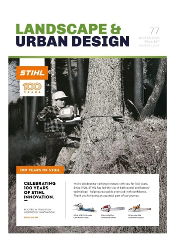 Landscape & Urban Design | Issue 77: 100 Years of STIHL & Outdoor ...