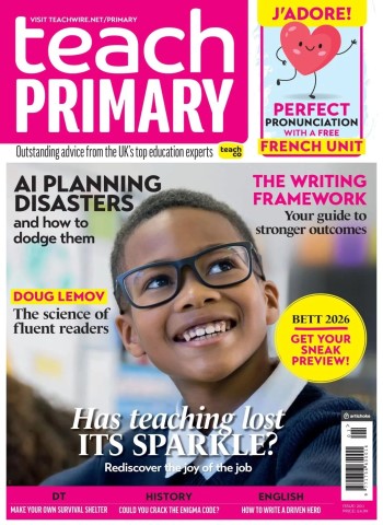 STEM Innovation & Bett 2026 Guide | Teach Primary Magazine January 2026